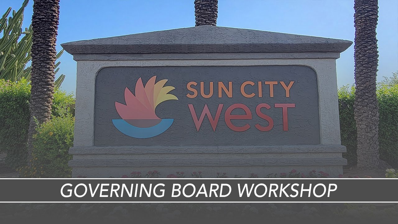 Governing Board Workshop - Friday, Nov. 3, 2023