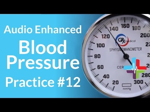 Audio Enhanced Blood Pressure Practice #12