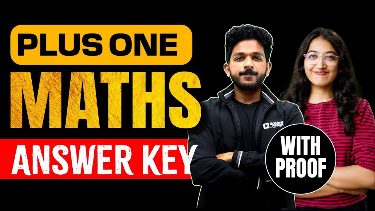 Plus one Maths Christmas Exam | Answer Key Analysis | Exam Winner