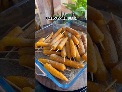 Babycorn kurkure #babycornrecipes #babycornfry