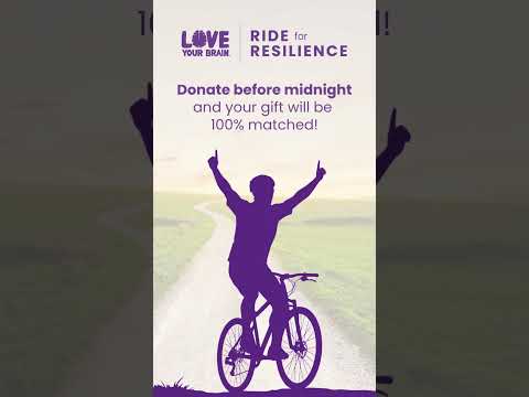 It's the last day to give to LoveYourBrain Foundation — and double your gift! #braininjuryawareness