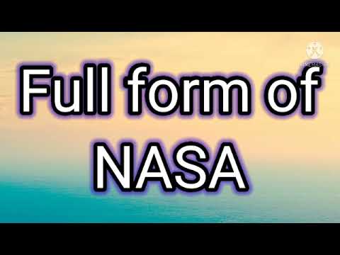 Full form of NASA/What is full form of NASA in English/NASA ki Full form kya hoti hain.