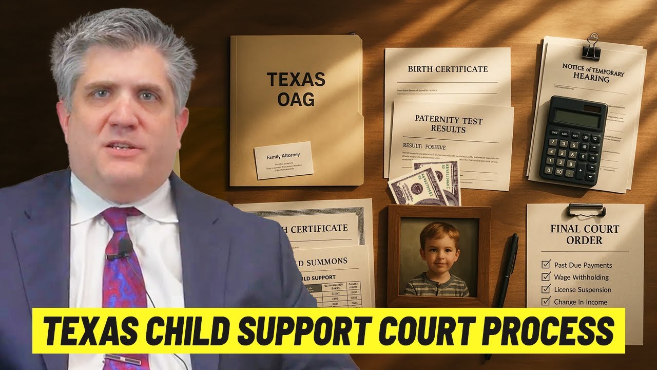 Navigating the Texas Child Support Court Process