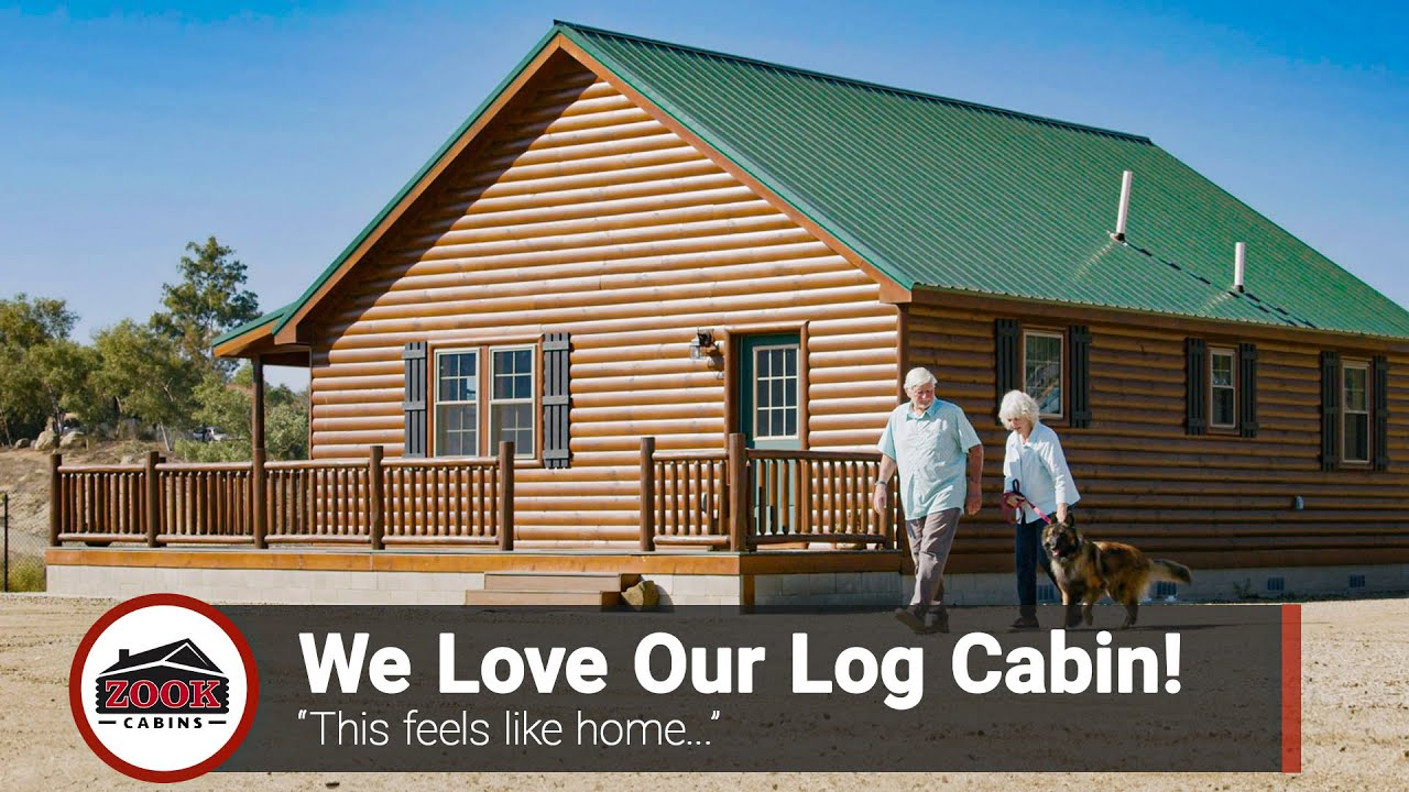 This Couple Loves Their Modular Log Home!