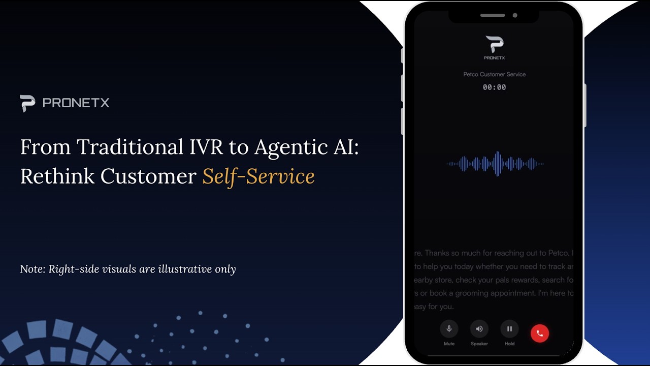 From Traditional IVR to Agentic AI: Rethink Customer Self-Service