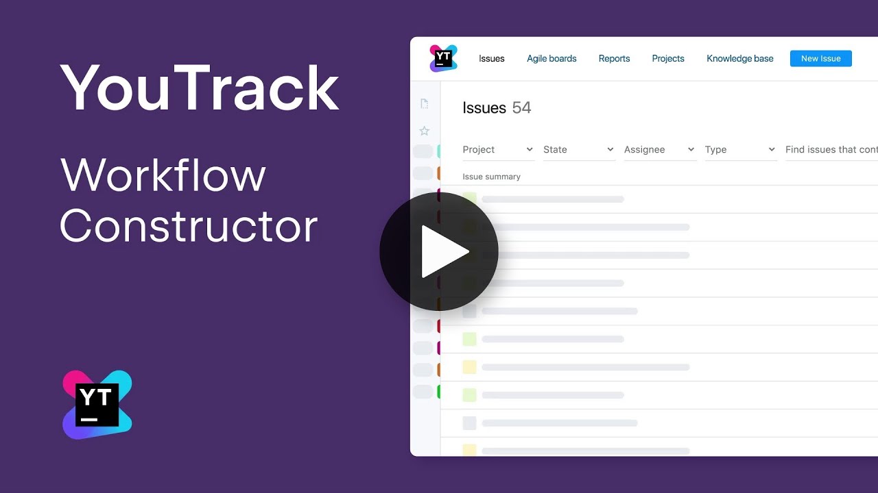 YouTrack. Workflow Constructor