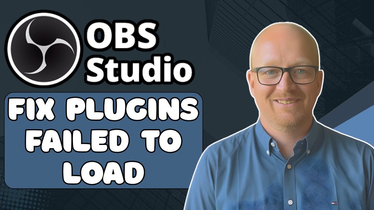 How To Fix “Plugins Failed To Load” Error in OBS Studio | Easy OBS Plugin Fix