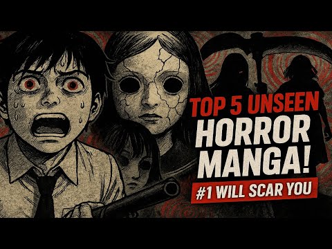 Top 5 Most Underrated Horror Manga You MUST Read in 2025 👹📚