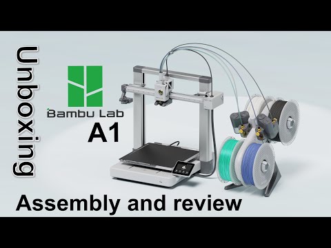Bamboo Lab A1 Combo Unboxing and Review