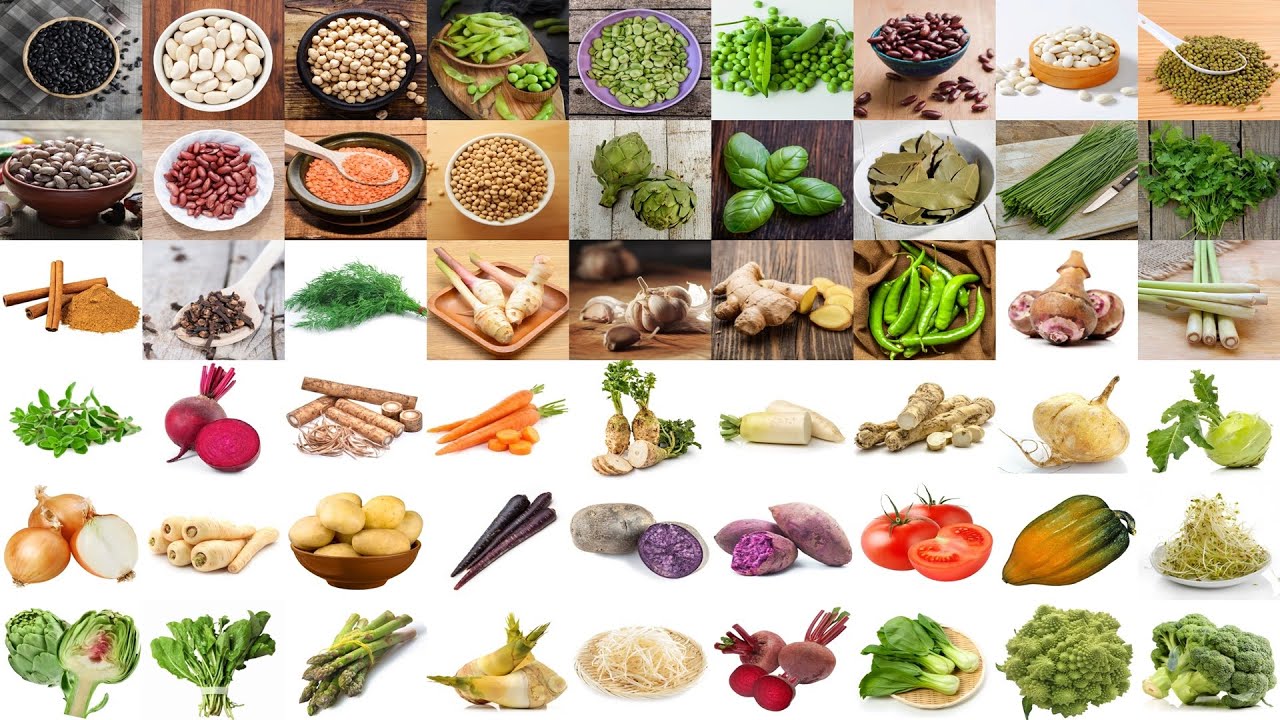 List of Vegetables: 100+ Vegetables Names with Helpful Pictures
