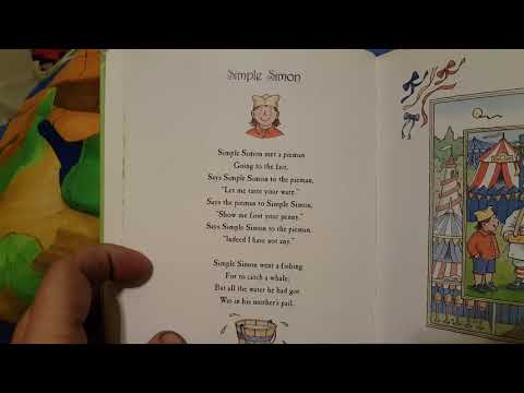 Simple Simon (read out loud) nursery rhymes
