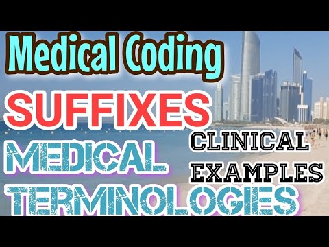 Medical Terminology_Suffixes in detail_Clinical Examples #medicalcoding #CPC #nursing #students