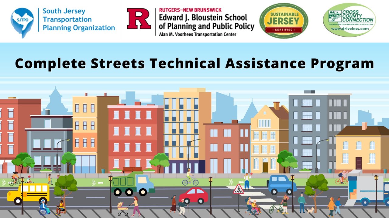 SJTPO Complete Streets Technical Assistance Program: Online Application Walkthrough