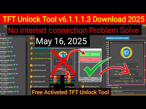 TFT Unlock Tool Latest Version 2025 || Free Activeted TFT Unlock Tool