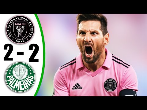 Messi Hat-Trick 💥 Inter Miami vs Palmeiras 2-2- All Goals & Highlights - Club World Cup 2025