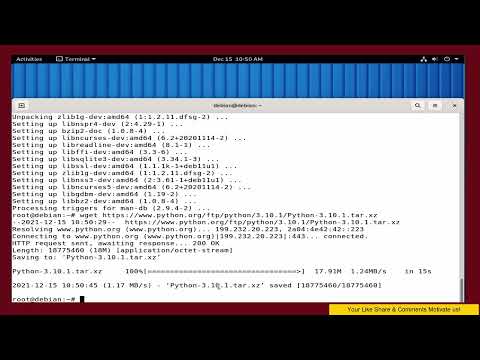 How To install Python 3.10 & PIP Python Package Manager On Debian 11