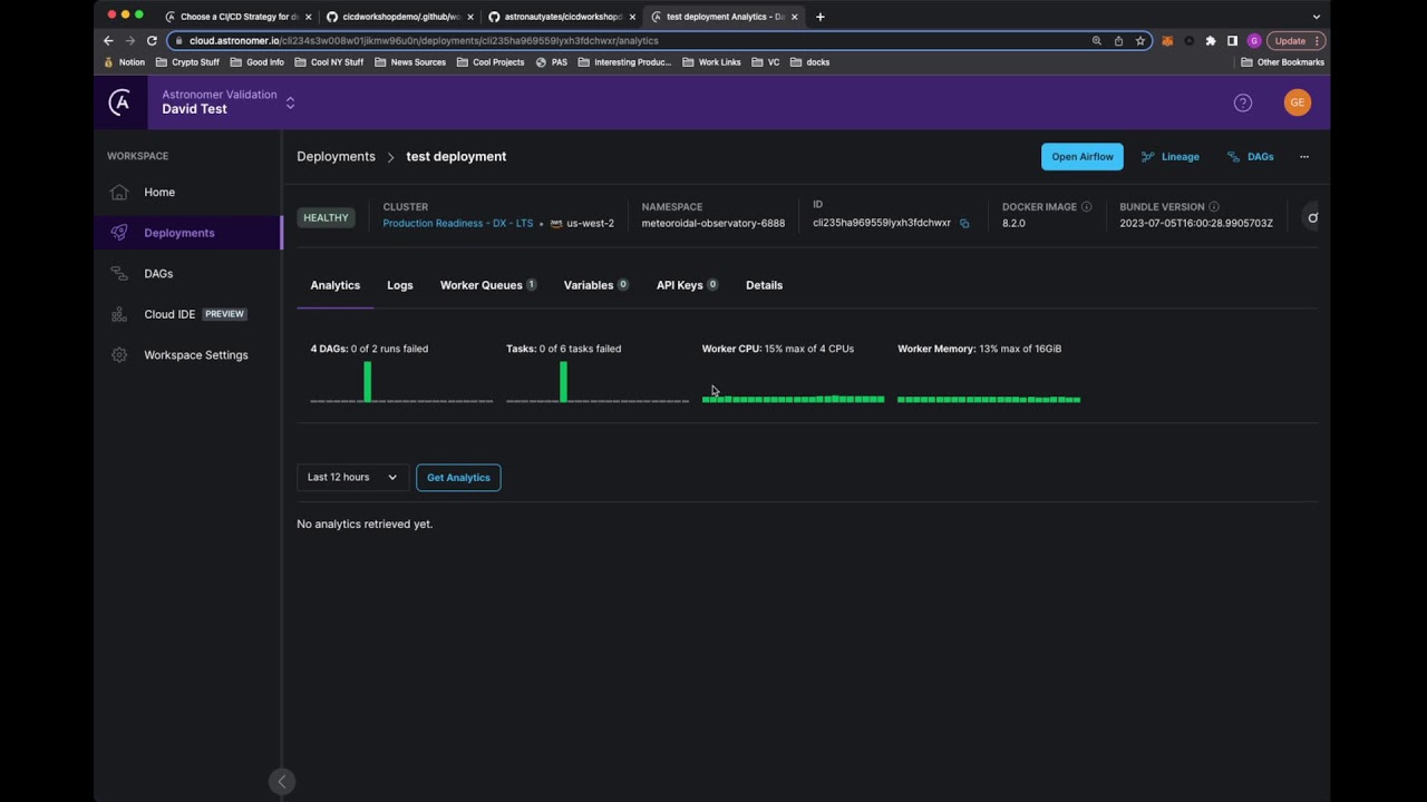Live with Astronomer: Creating a CICD Pipeline