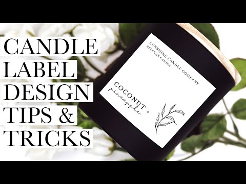 *Updated* How I Design & Print My Candle Labels | Label Paper, Printer & Software | Tips & Tricks