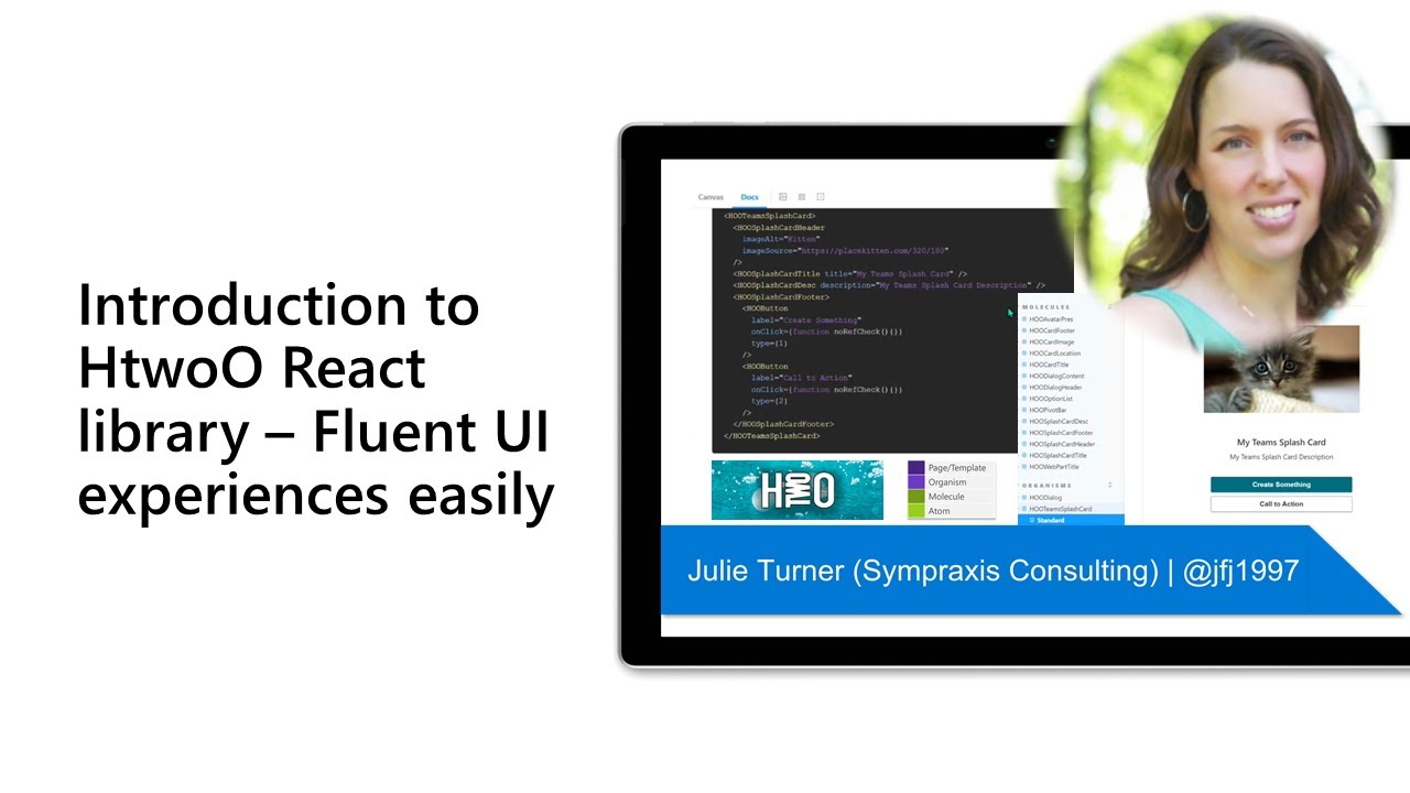 Introduction to HtwoO React library – Fluent UI experiences easily