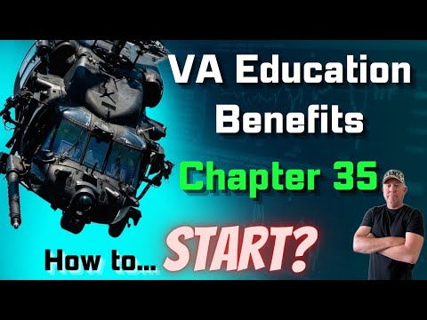 VA Education Benefits! Chapter 35. How to get the VA to pay for school and tuition.