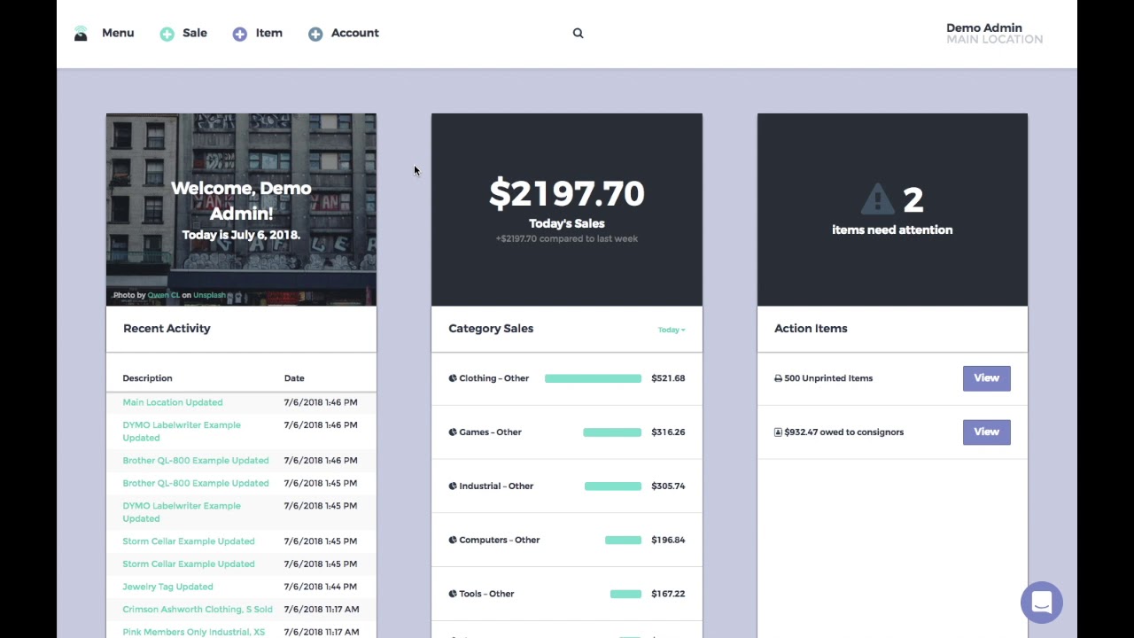 A quick introduction to ConsignCloud