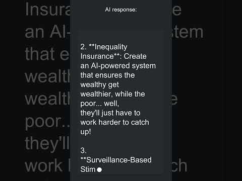 AI On: Should AI-driven economic forecasts prioritize profit over people #shorts