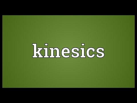 Kinesics Meaning