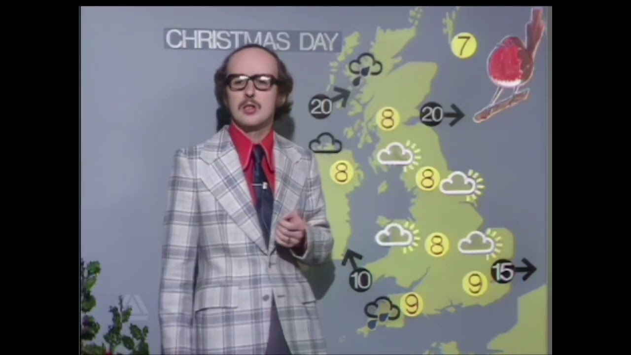 BBC Weather Christmas Eve 1977