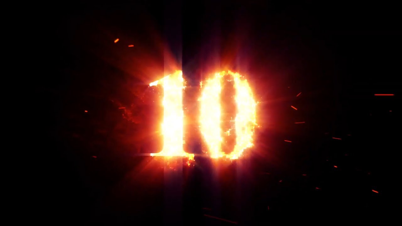Flame Countdown Timer no copyright