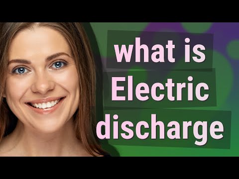 Electric discharge | meaning of Electric discharge