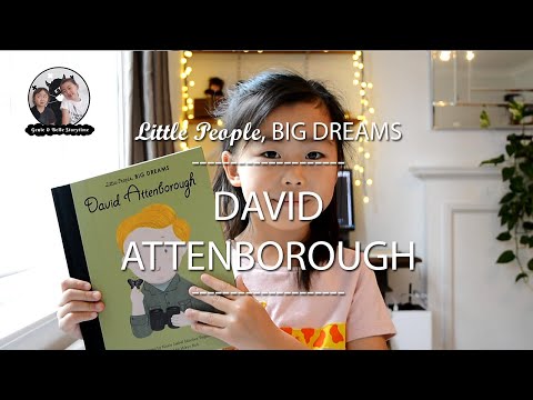 David Attenborough | Little People Big Dreams | Read Aloud by Kids | Genie & Belle Storytime