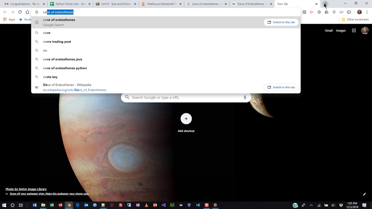 Programming in Python - Chapter 8 Exercises Part 2 - Fall 2019
