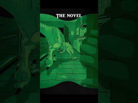 Raptors Jurassic park movie vs. Novel