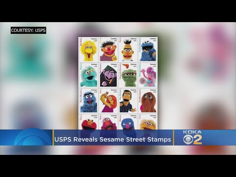 U.S. Postal Service Reveals 'Sesame Street' Stamps