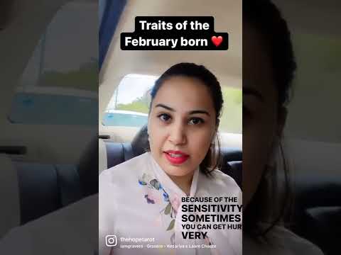 Are you born in February 🪬👈
