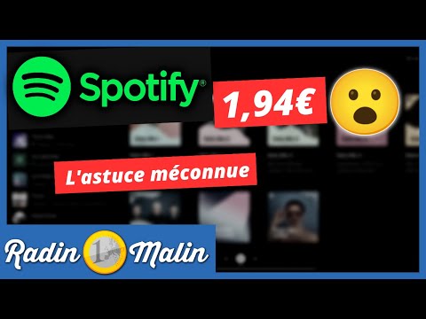Spotify Premium pas cher : je paye 1,94€/mois (sans VPN, en 2 minutes)