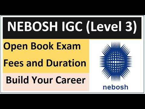 NEBOSH IGC || Safety Course || Open book exam || complete guide (Urdu/2022)
