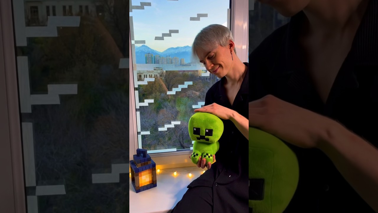 Make a Minecraft window with me 🙌 #shorts