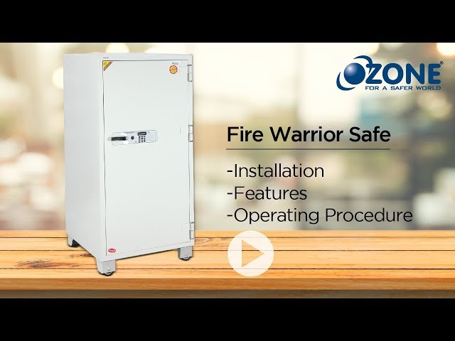 Ozone Safe Locker - Ozone Digital Fire Warrior Safe Manufacturer from ...