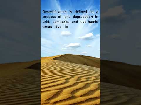 Desertification