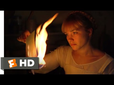 Little Women (2019) - Book-Burning Fight Scene (2/10) | Movieclips