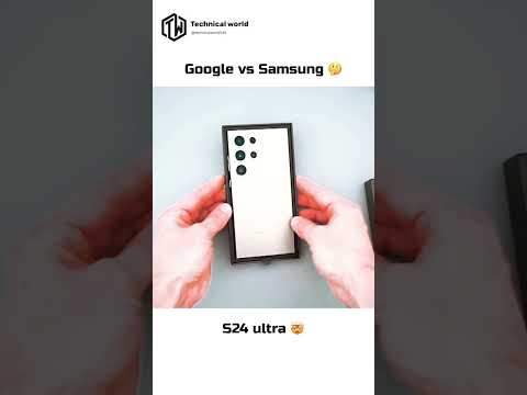 Samsung vs Google 🤔 #pixel 9 pro xl #s24 ultra 🤡 # which one is faster🤔