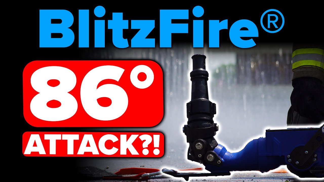 BlitzFire® Firefighting Monitor: The #1 Ground Monitor for All Tactics