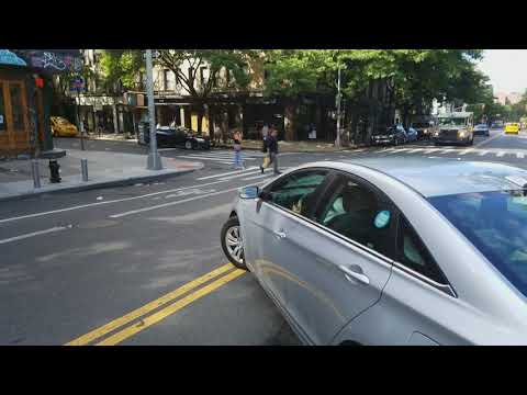 The experience of New York City bike lanes.