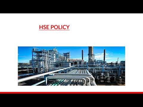 HSE POLICY - Health and Safety Policy - SAFETY POLICY DEFINITION
