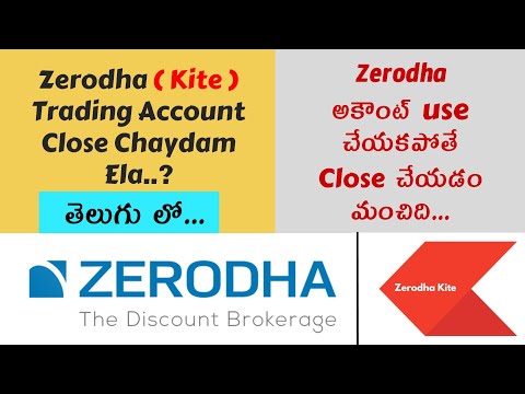 How to close ZERODHA APP Demat Account | Online Offline Methods | Full Details | All Steps | Telugu