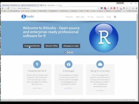 Download R and RStudio