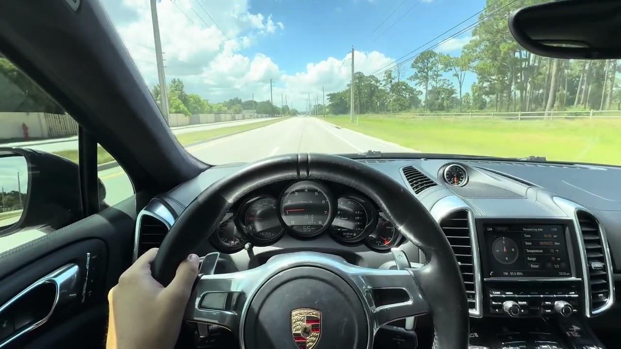 2014 Porsche Cayenne Turbo S Driving, Cold Start, Air Suspension and Idle
