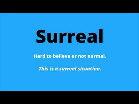 Learn English Vocabulary - Surreal