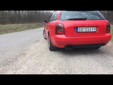 Audi A4 B5 Avant 1.9 TDI 150ps straight pipe